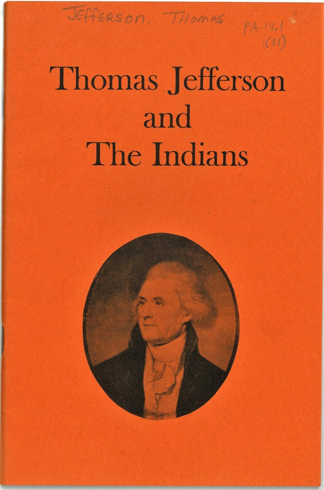 Thomas Jefferson and the Indians - The Albemarle Charlottesville ...