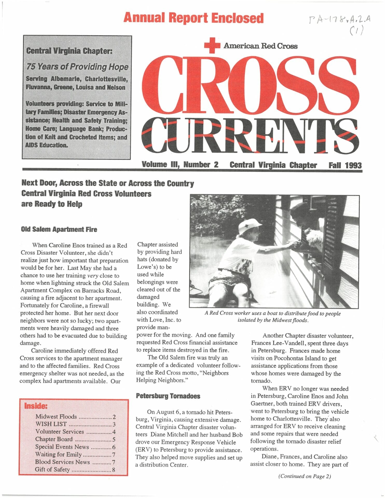 American Red Cross collection - Newsletters - The Albemarle ...