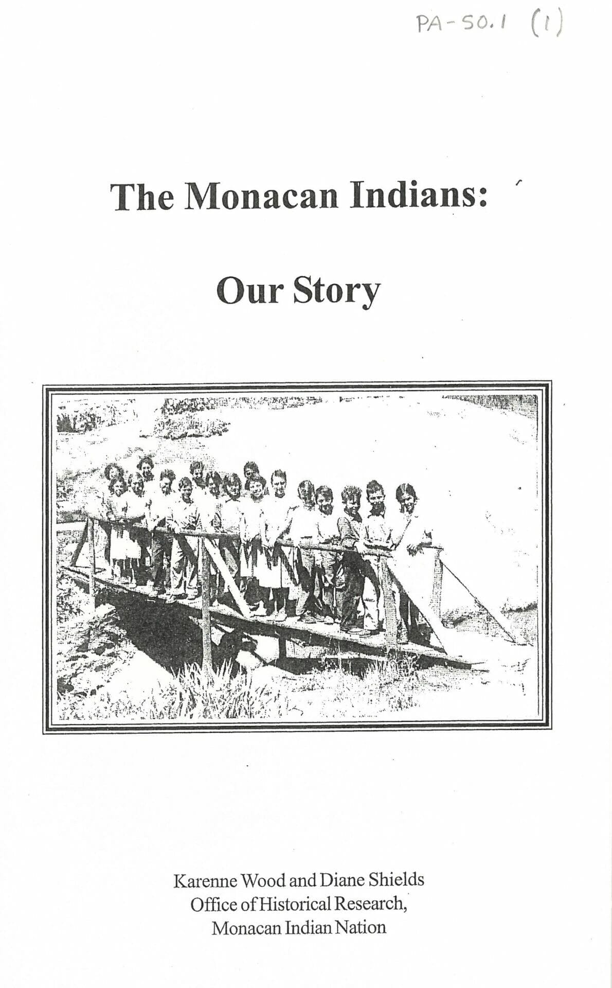 American Indian collection - Monacan Indian Nation - The Albemarle ...