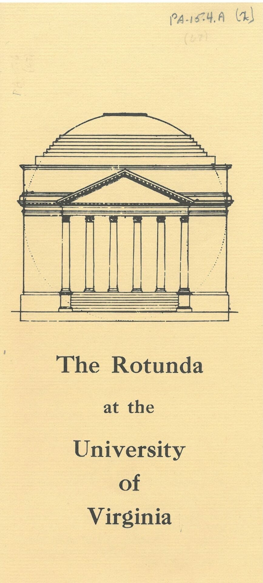 University of Virginia collection - Buildings and grounds - Rotunda ...